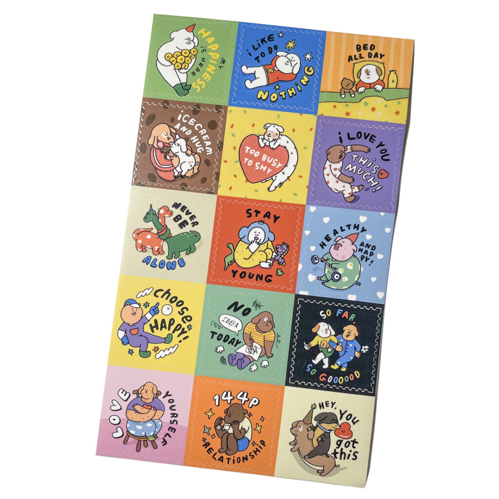 sticker – 15 stamps – SSKTMMEE