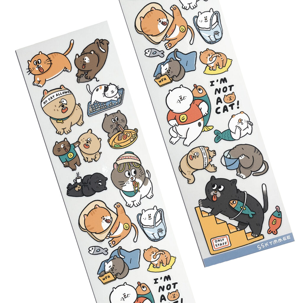 regular sticker – no cat allowed – SSKTMMEE