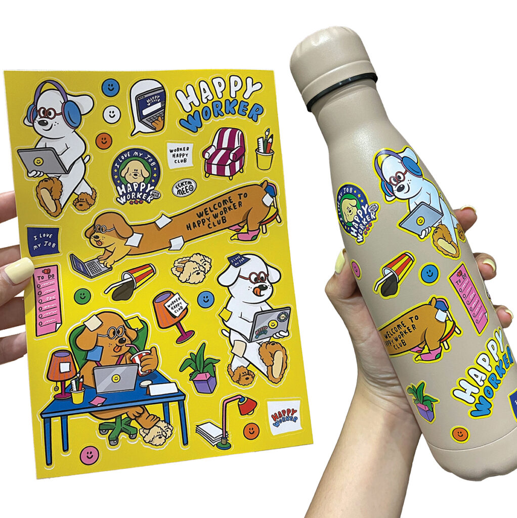 large sticker – company – SSKTMMEE
